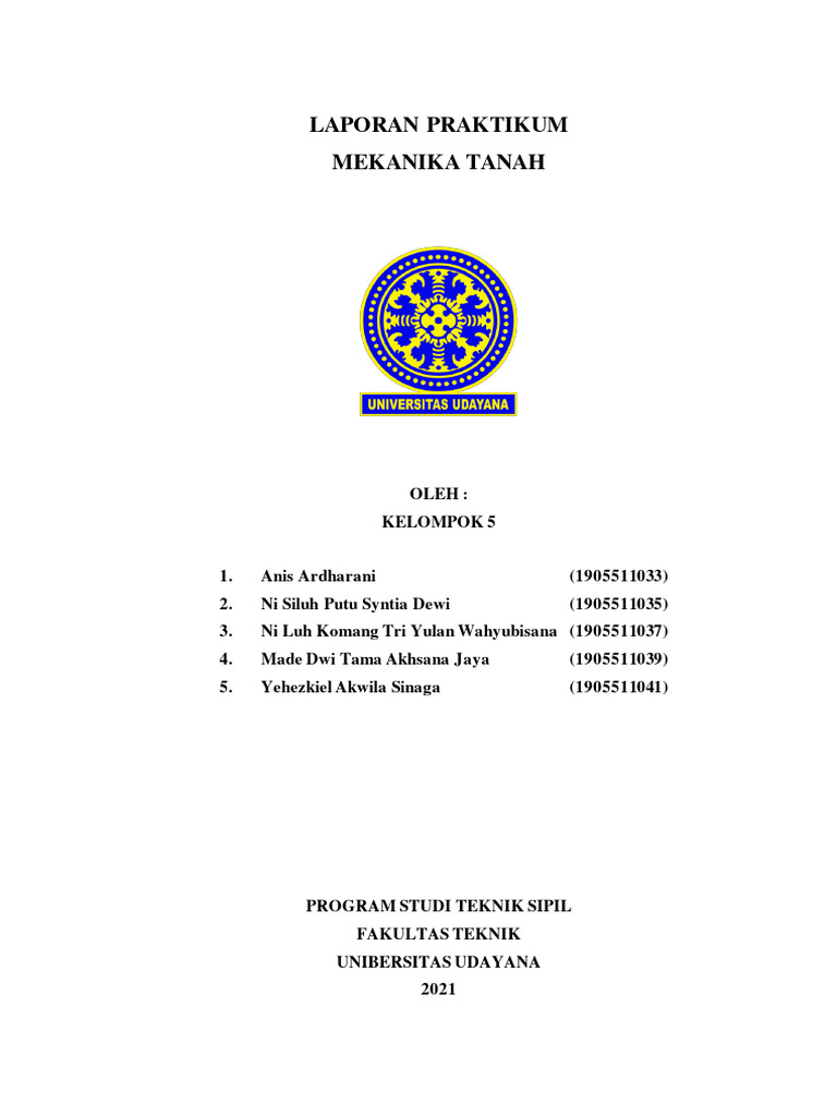 Laporan Praktikum Mektan KLP 5 Siap Print | PDF