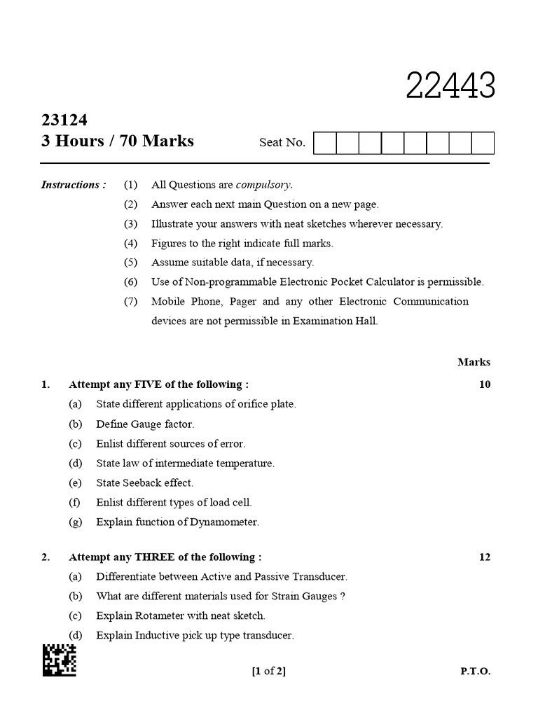 2023 Winter Question Paper (Msbte Study Resources) | PDF | Pressure ... 2023 Winter Question Paper (Msbte Study Resources) | PDF | Pressure ...