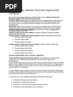 Asta Protas Menteri Agama RI | PDF