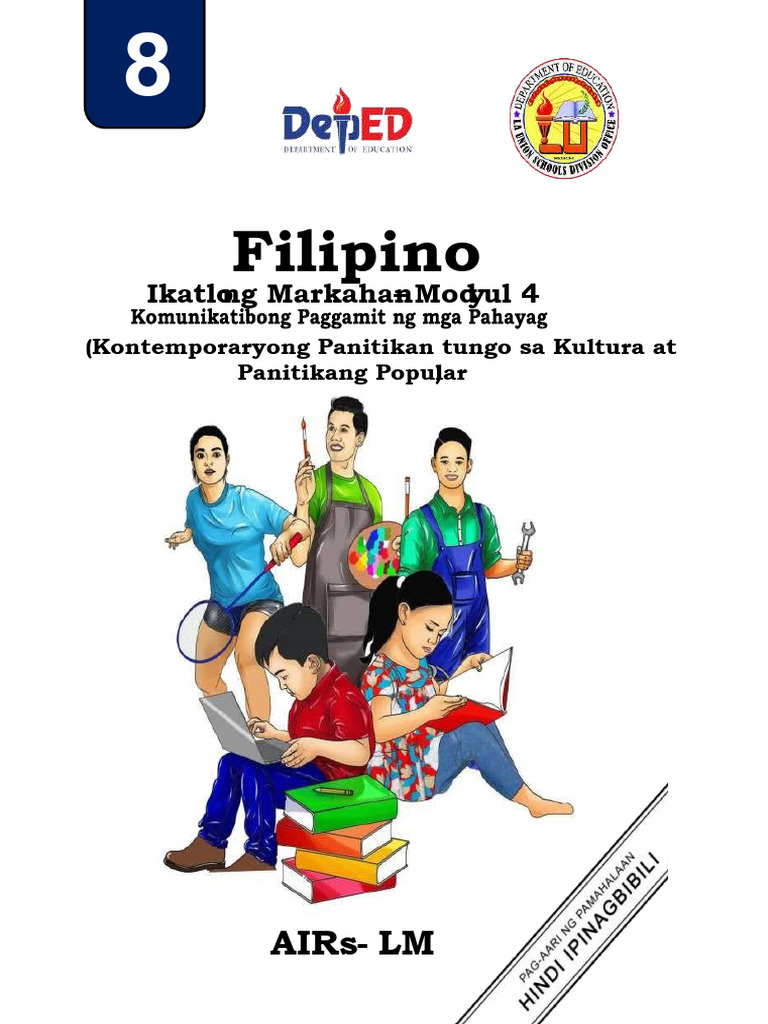 Filipino-8_Q3_Modyul-4 | PDF