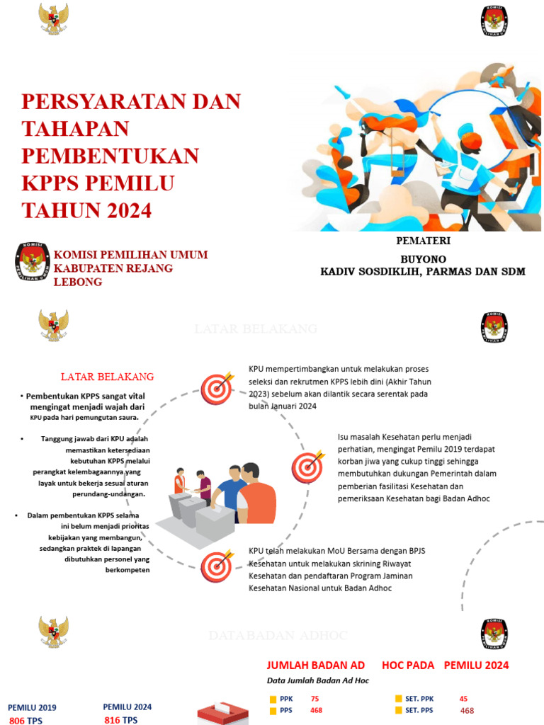 Pembentukan KPPS Pemilu 2024 | PDF