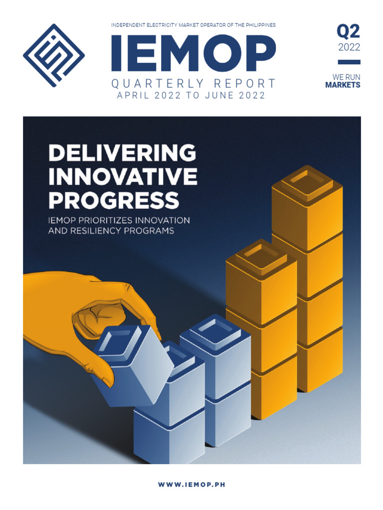 2022 Q2 IEMOP Quarterly Report Publication April Jun 2022compressed ...