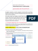 Manual de Microsoft Powerpoint 2013 | PDF | Microsoft PowerPoint | Botón (Computación)