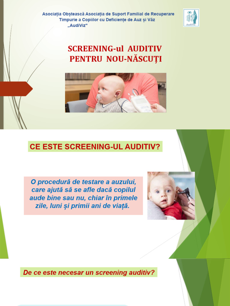 Screening Auditiv | PDF