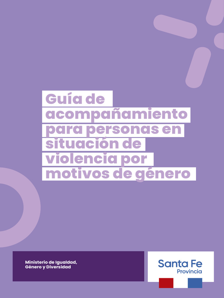 Guia de Acompañamiento para Personas en Situación de Violencia Por Motivos de Género | PDF | La ...