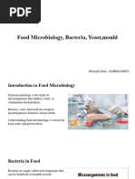 Food Microbiology Notes | PDF | Foodborne Illness | Food Preservation