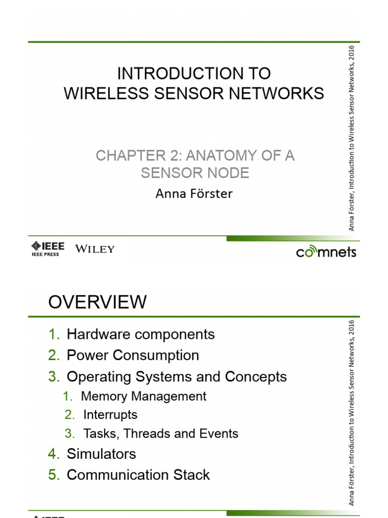 Chapter 2 | PDF | Wireless Sensor Network | Process (Computing)