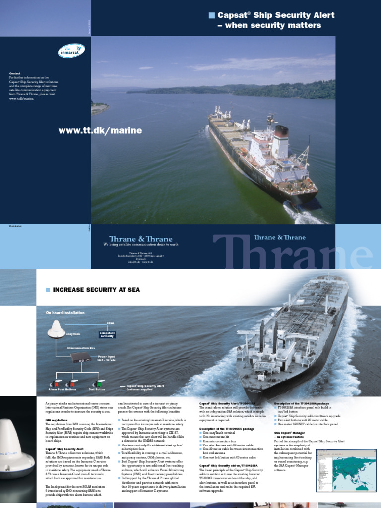 WWW - Tt.dk/marine: Capsat Ship Security Alert - When Security Matters ...