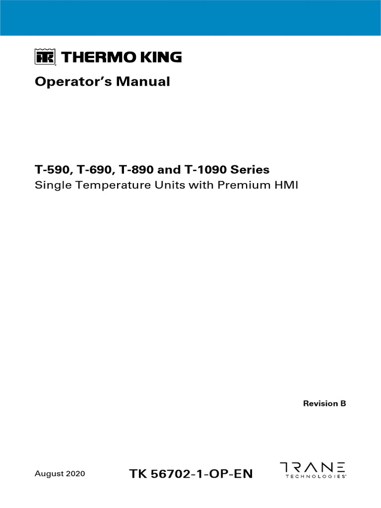 Tk 56702 1 Op en t 90 Series St Premium Hmi Operators Manual | PDF ...