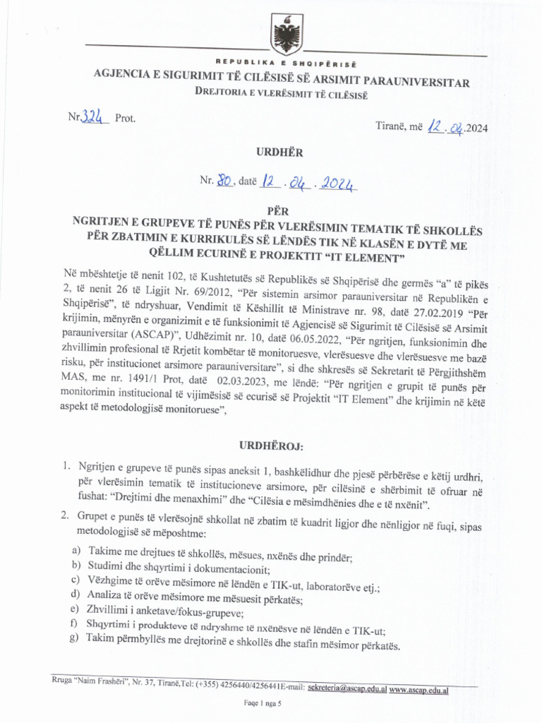 Urdher NR 80 Date 12.04.2024 | PDF