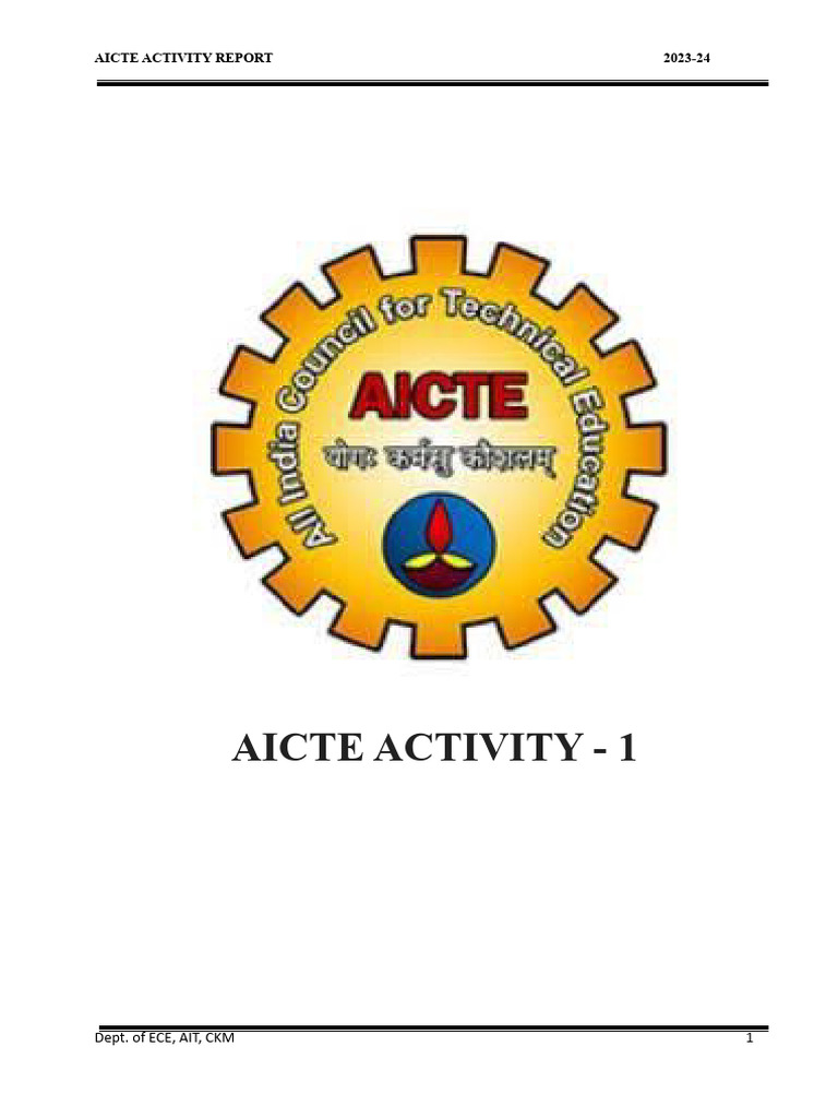 Final AICET Activity Report Sv | PDF | Agriculture | Sustainable ...