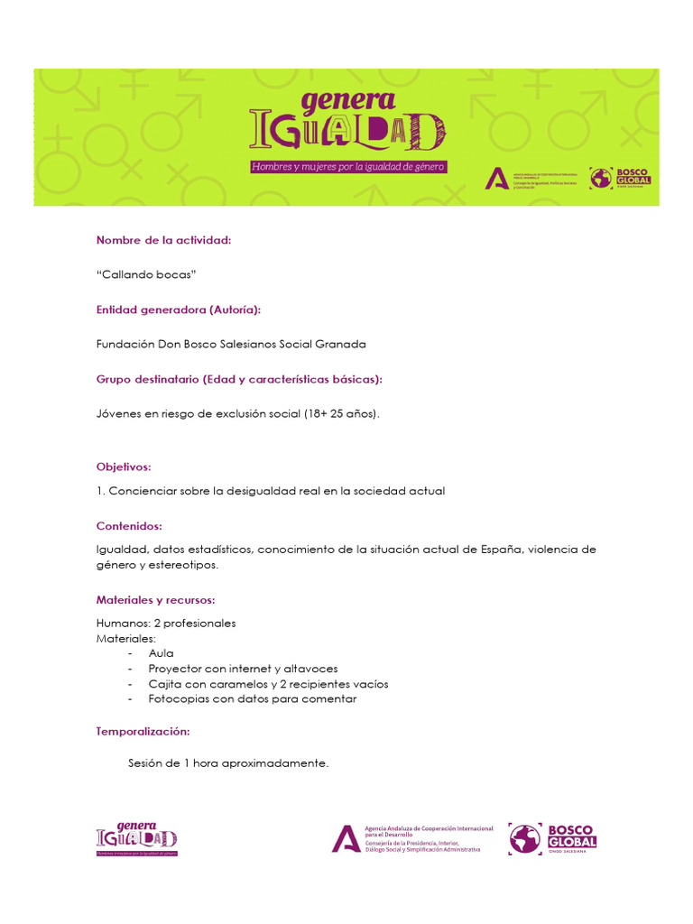 Callando Bocas | PDF | Género | Estudios de género