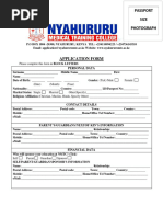 SHA Application Form | PDF