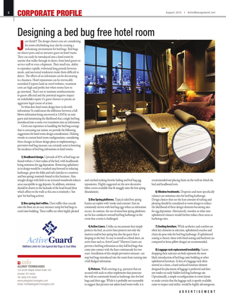 Hotel MGMT - Design BB Free Hotel Room - 6-29-15 | PDF | Bed | Upholstery