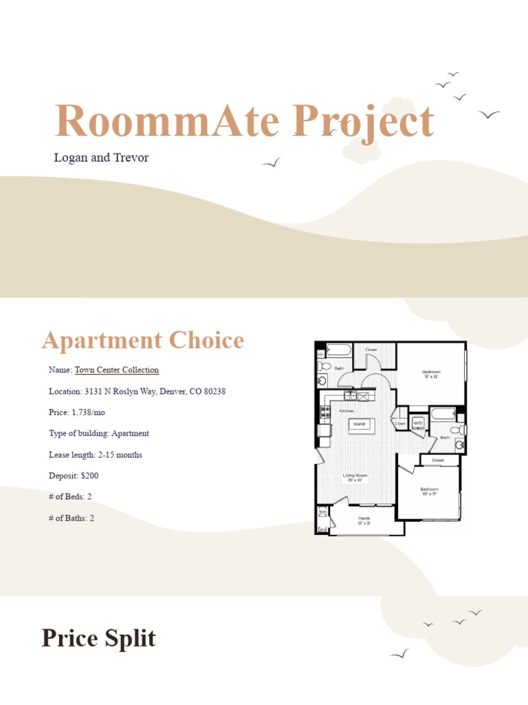 Roommate Agreement and Apartment Details | PDF