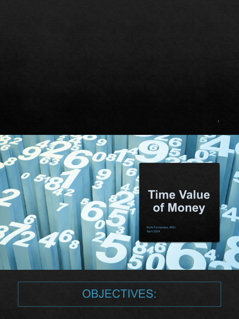 TVM | PDF | Present Value | Time Value Of Money