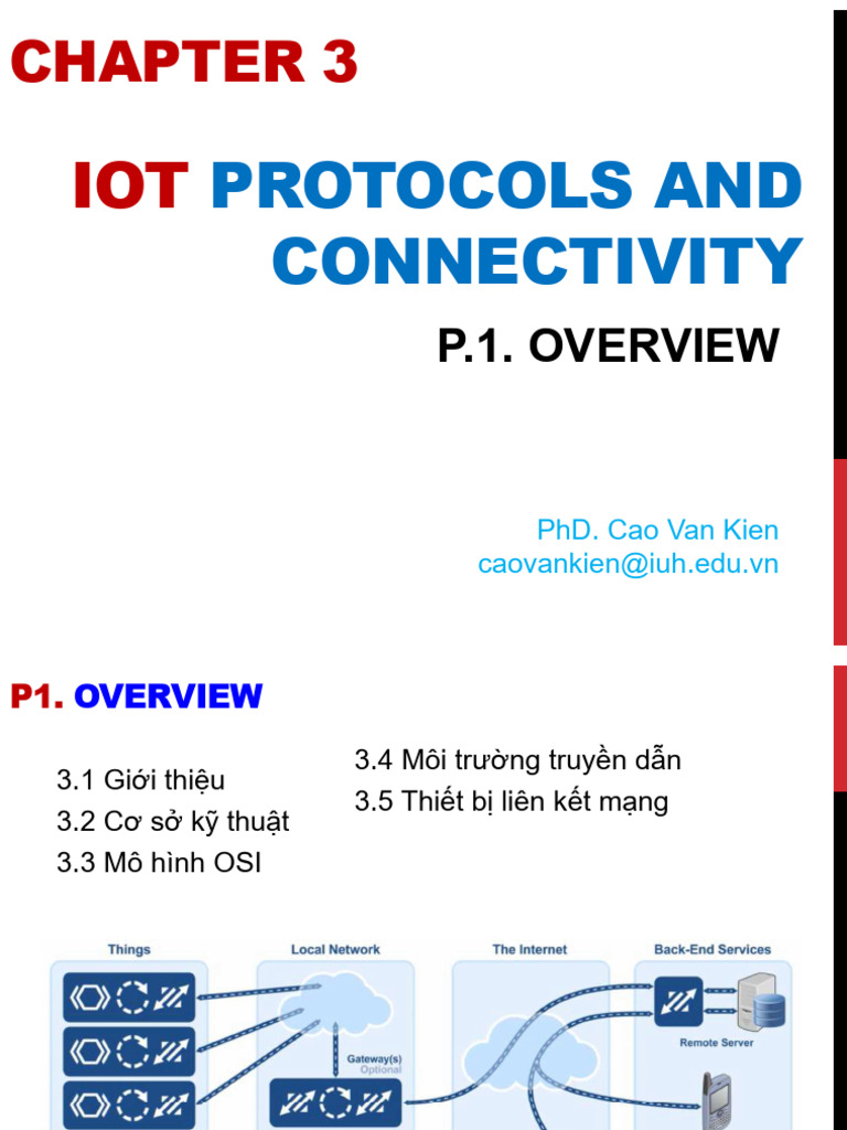 C3.1. IoT Protocols and Connectivity Iuh | PDF