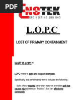 LOPC Definition and Threshold Values | PDF | Water | Pump