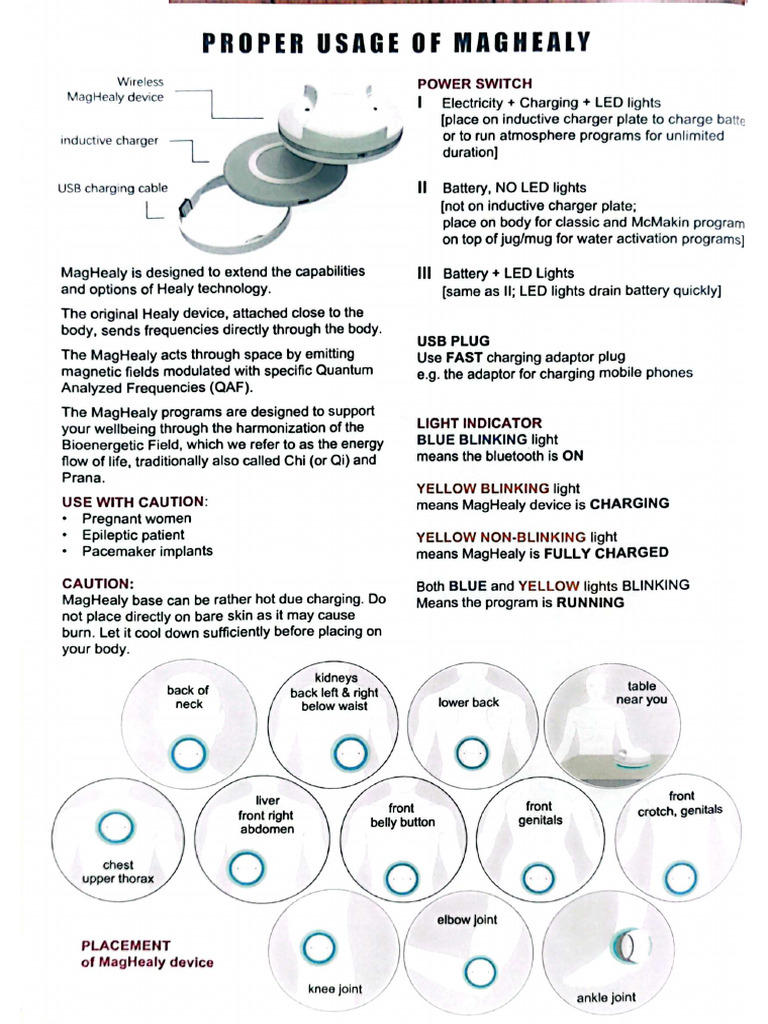 How To Use MAGHEALY | PDF