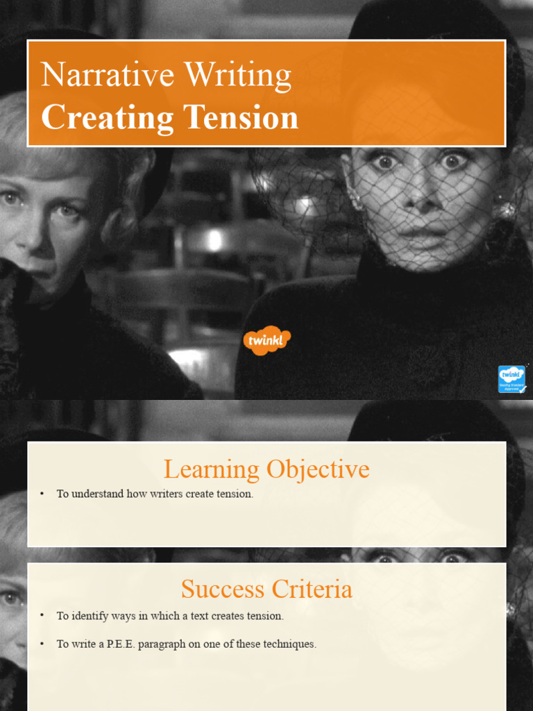 Techniques for Creating Narrative Tension | PDF