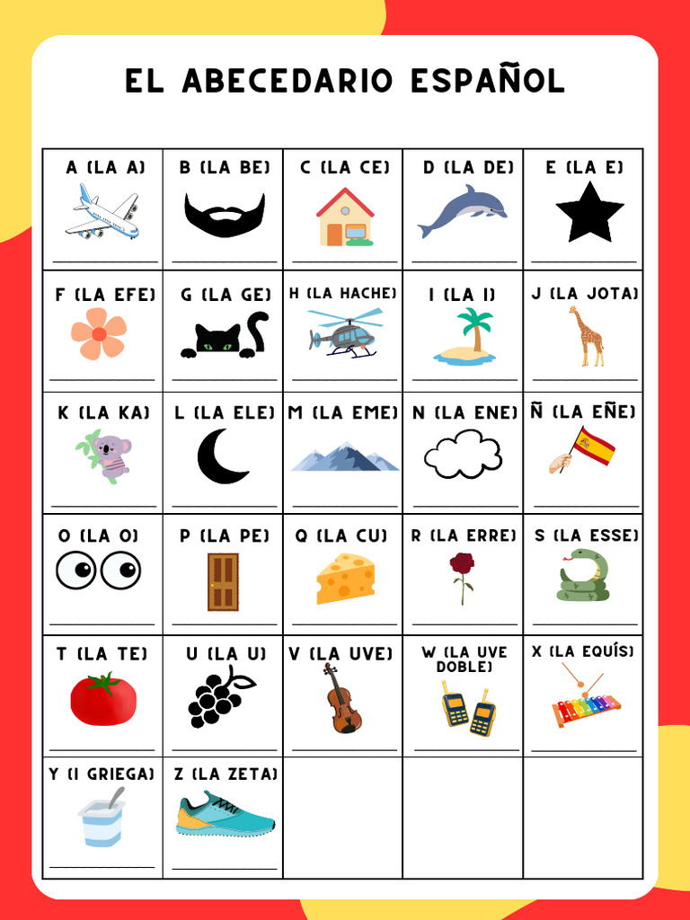 Abecedario Espanol | PDF