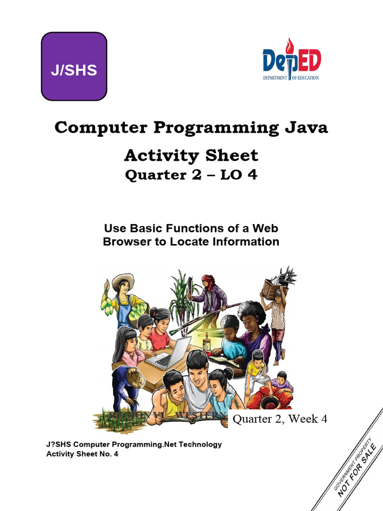CHECKED For WEEK 4 Computer Programming NC III - Net J SHS Quarter 2 LAS 4 Necesito | PDF ...