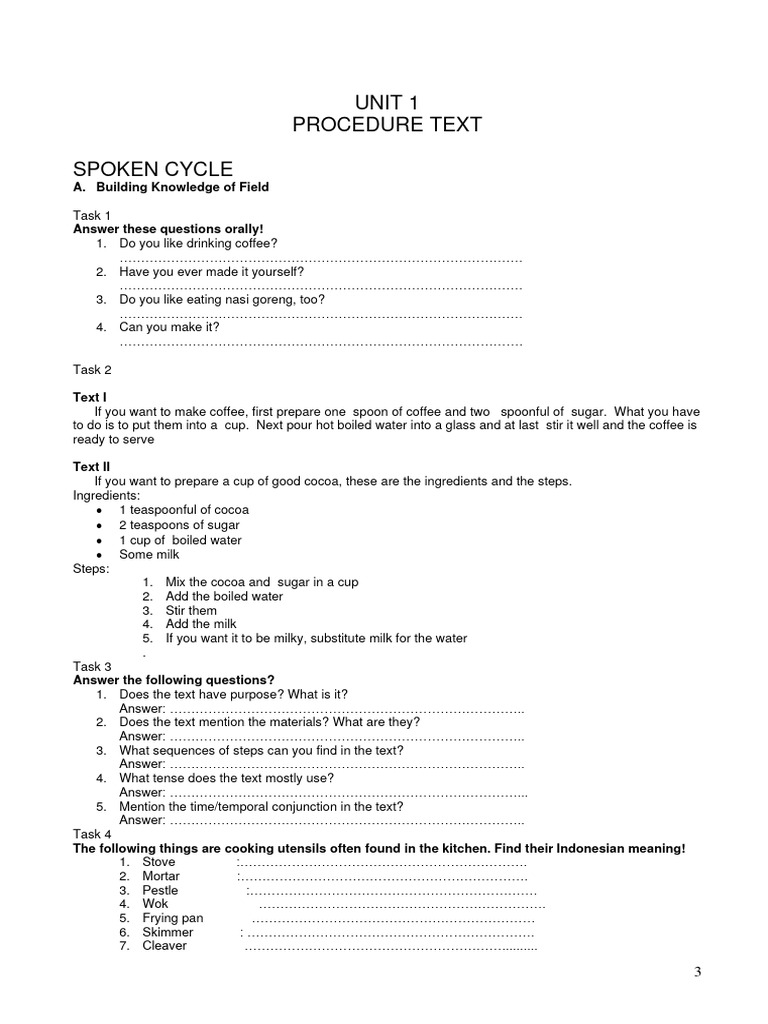 Lks-Mgmp-Kelas-X-Sem-1-07-08 - TUGAS 1 | PDF | Teaspoon | Food And Drink Preparation