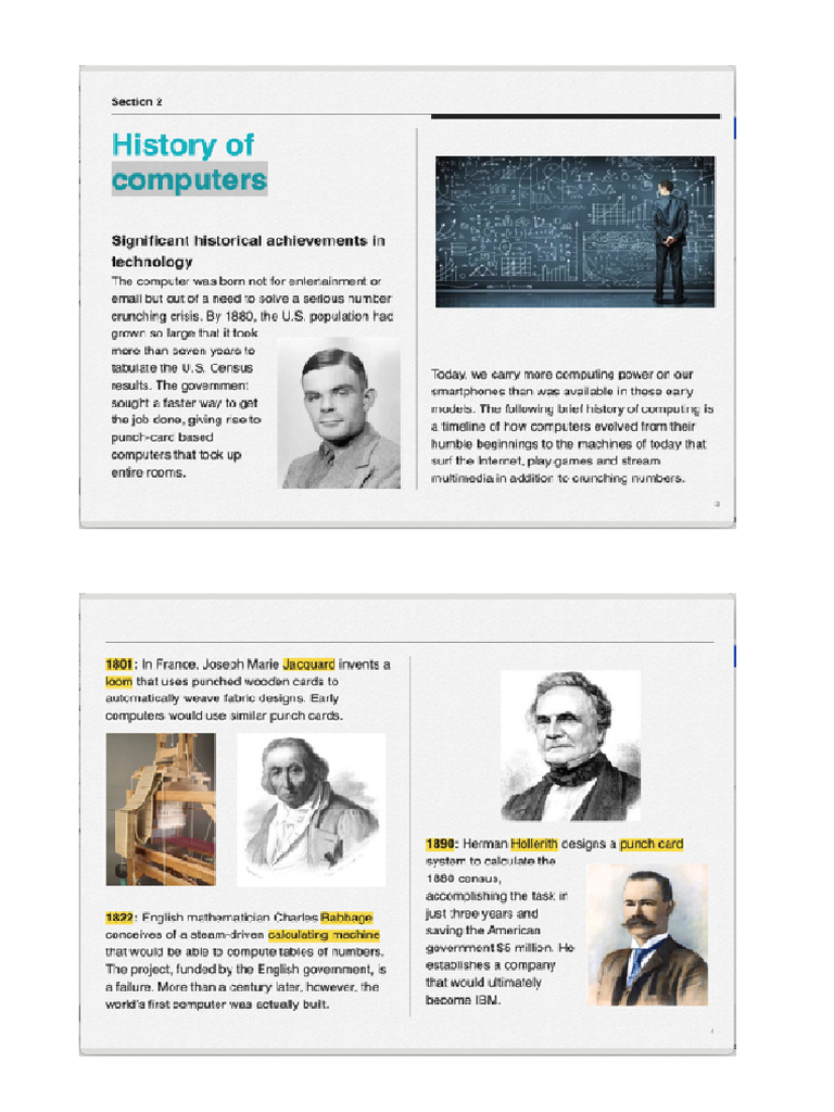 History of Computing | PDF