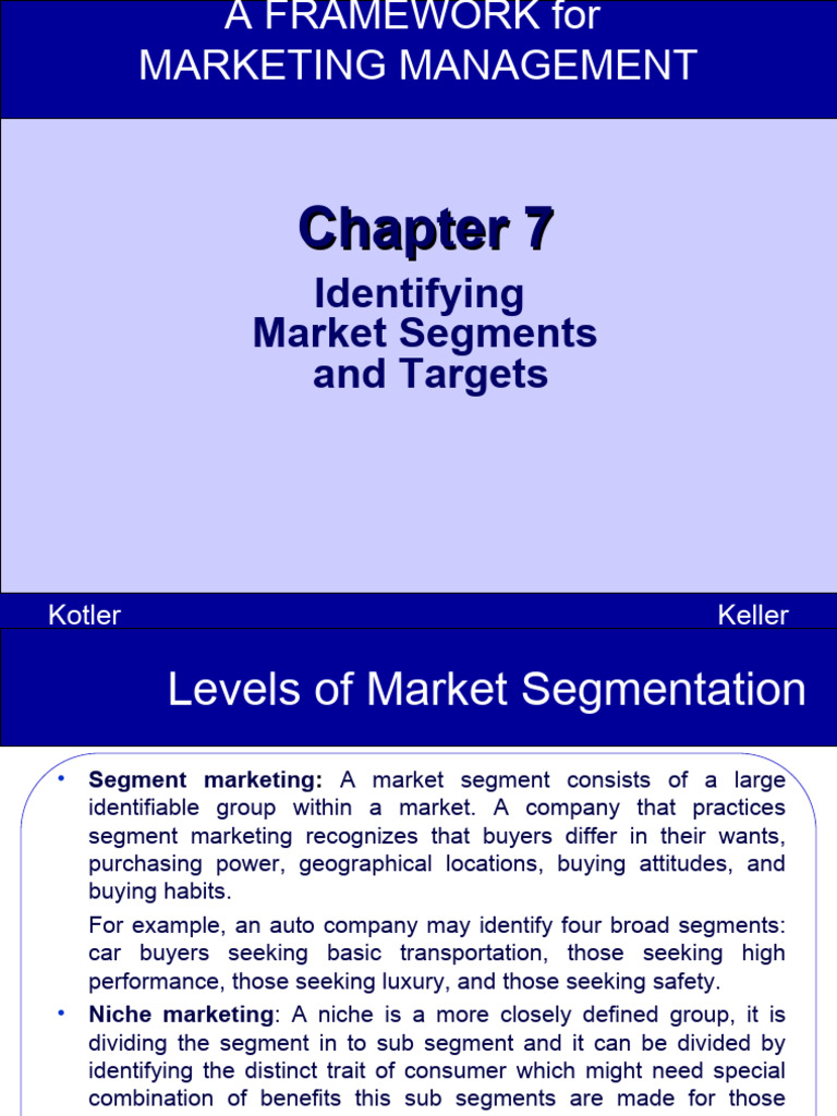 Market Segmentation & Targeting | PDF | Marketing | Market Segmentation
