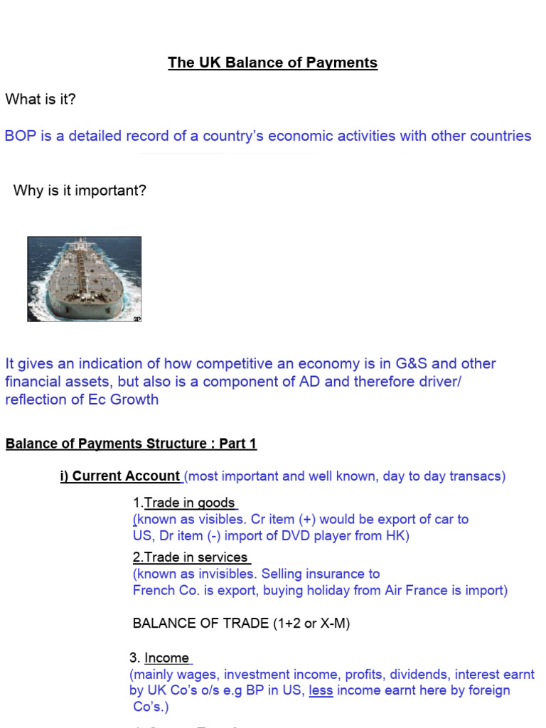 Trade - Balance of Payments 2016 | PDF | Balance Of Payments | Capital ...