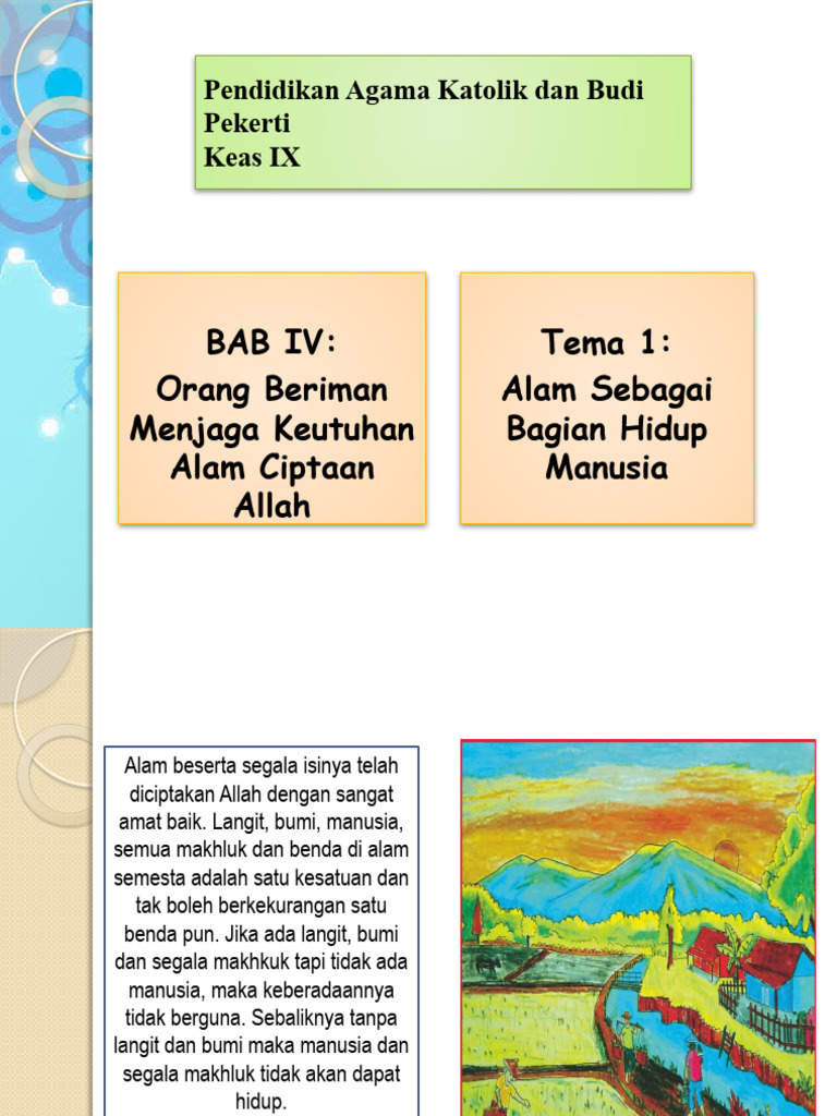 Materi Agama IX Bab 4 | PDF