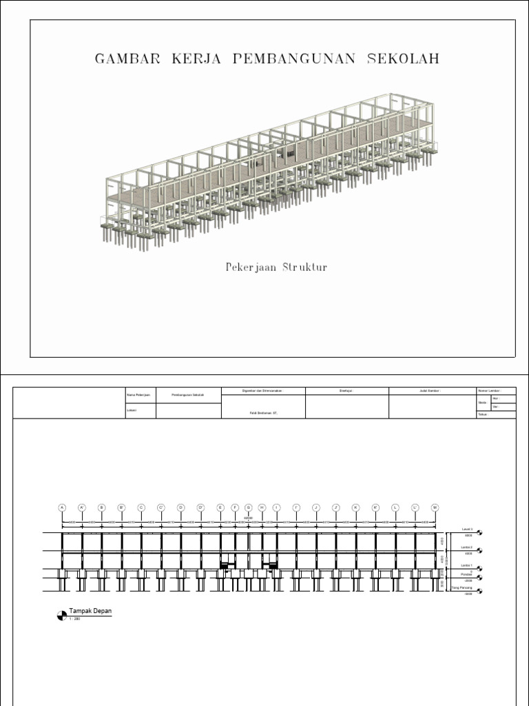 Struktur Gedung Sekolah | PDF