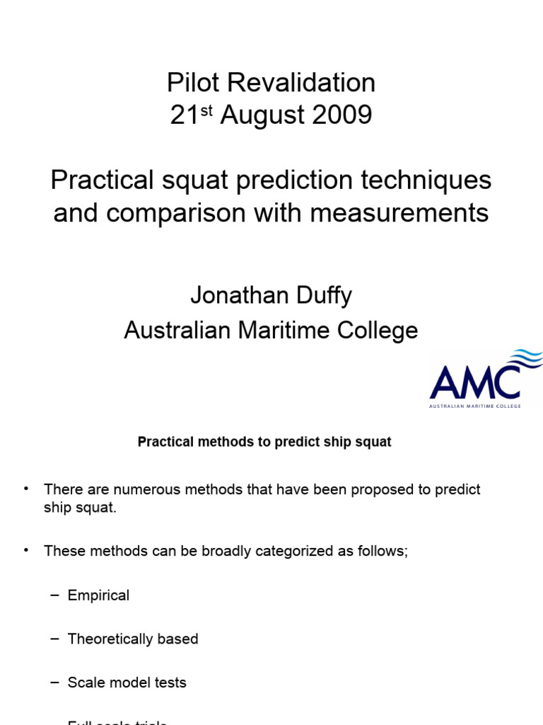 Topic 4 Prediction Techniques and Comparison With Measurements | PDF | Ships | Prediction