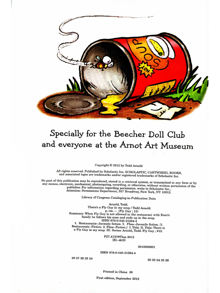 There's A Fly in My Soup CH 1 (With Text) | PDF