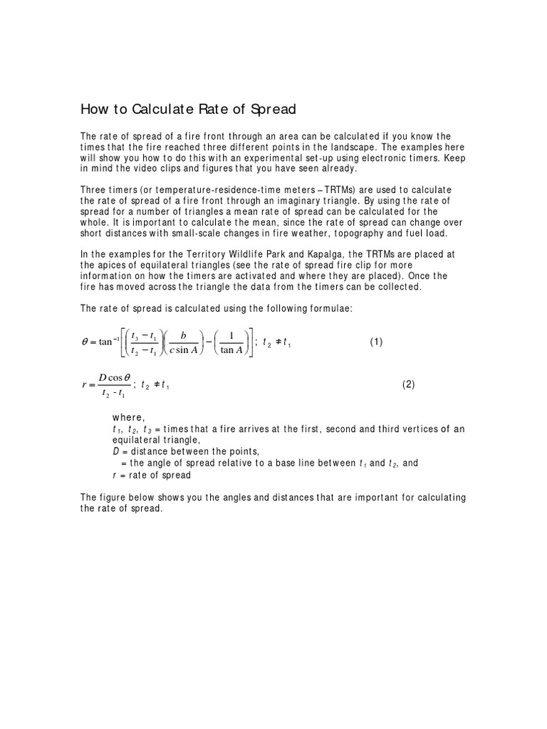How To Calculate Ros | PDF | Microsoft Excel | Triangle