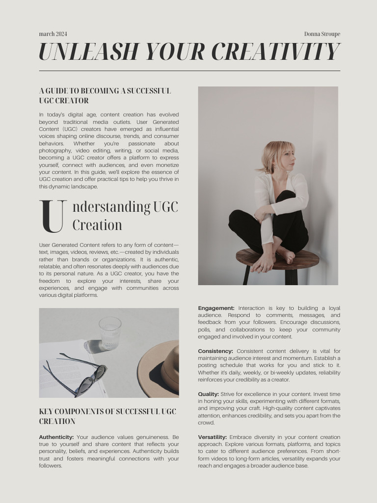 Mastering User Generated Content Creation | PDF | Human Communication ...