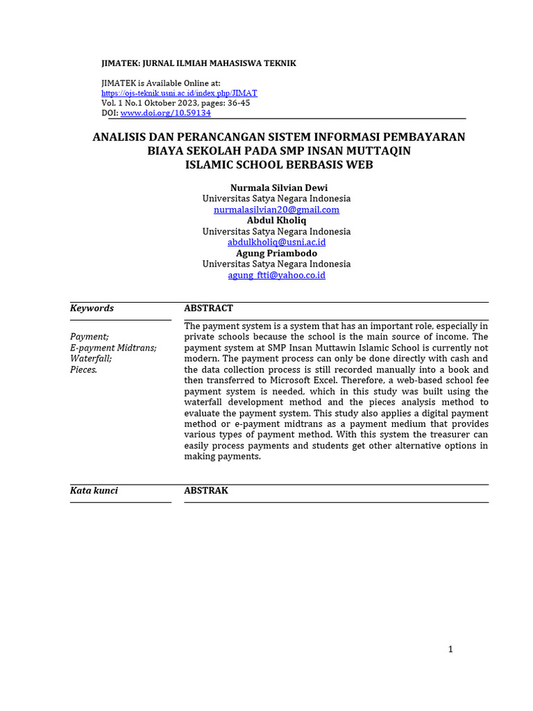 Templete Jimatek | PDF