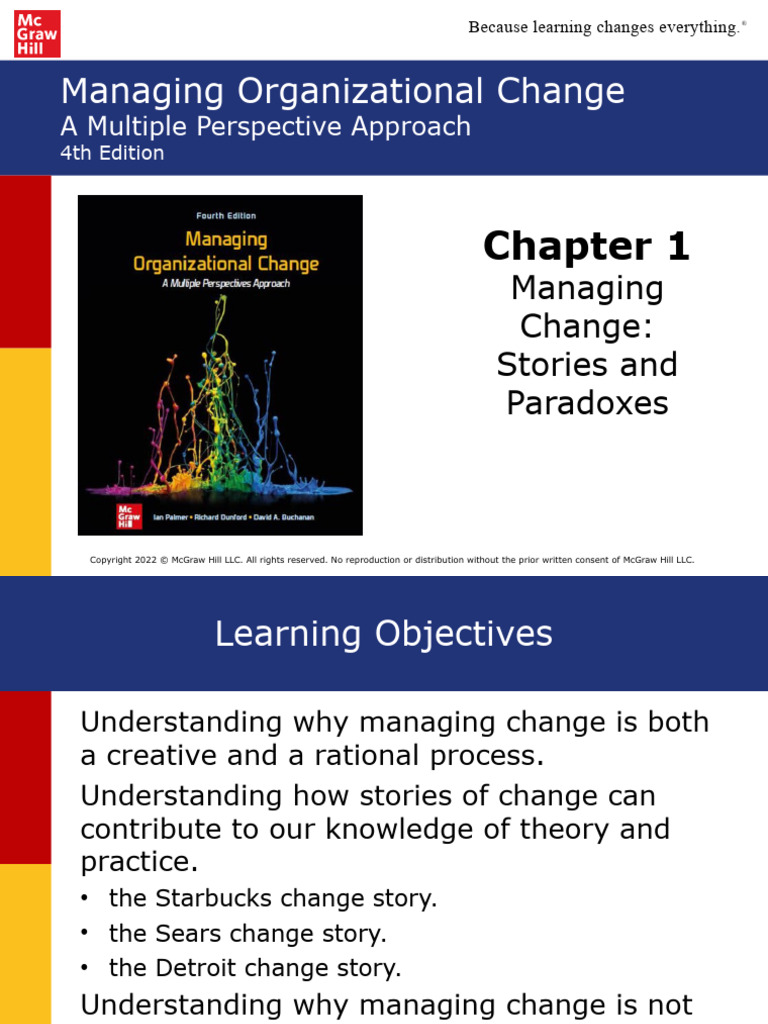 Palmer_4e_PPT_Ch01_ACCESS | PDF | Organizational Behavior | Change Management