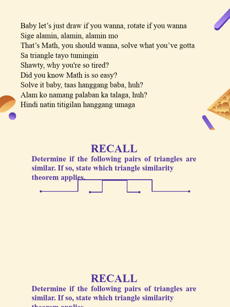 Right Triangle Theorems Explained | PDF | Euclidean Plane Geometry ...