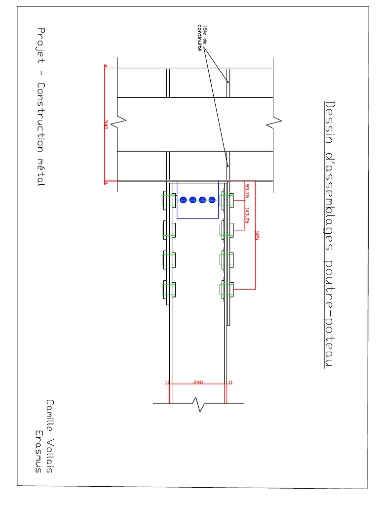 Assemblage Poteau Poutre | PDF