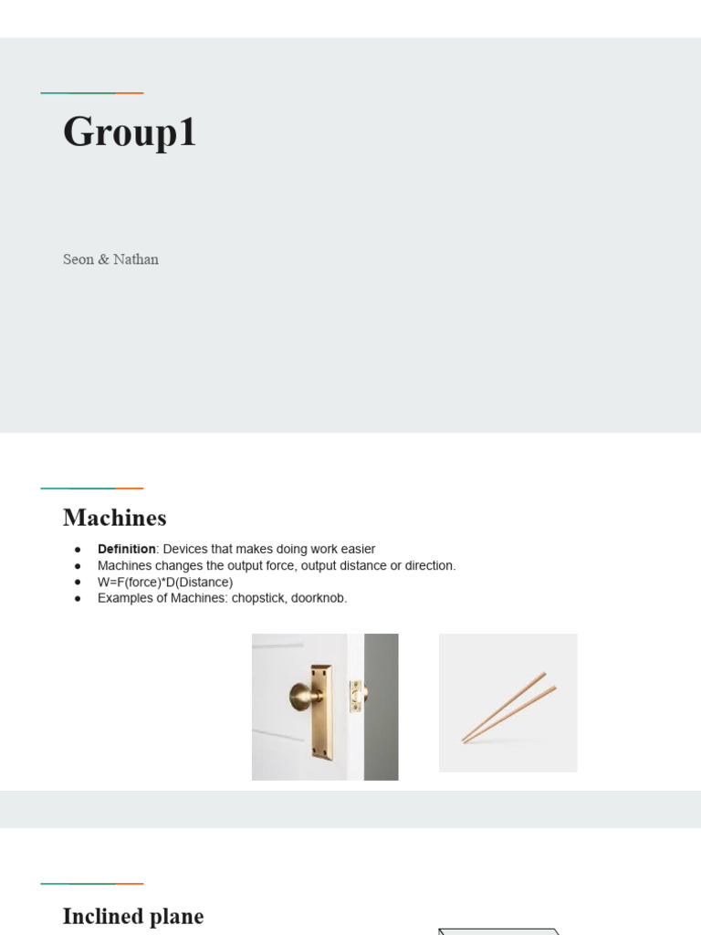 Science Project | PDF | Lever | Machines