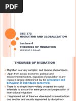 Zelinsky's Migration Transition Theory | PDF | Human Migration | Society