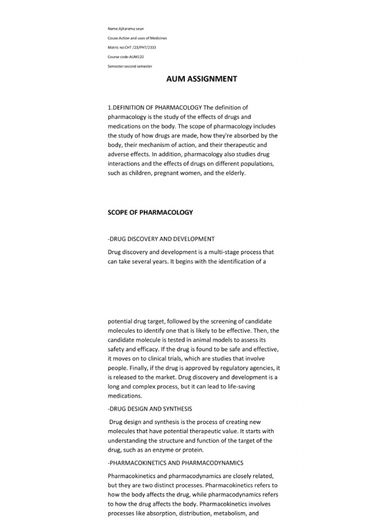 Ajitaramu Seun - Aum Assignment 2nd Semester - 00001 2 | PDF