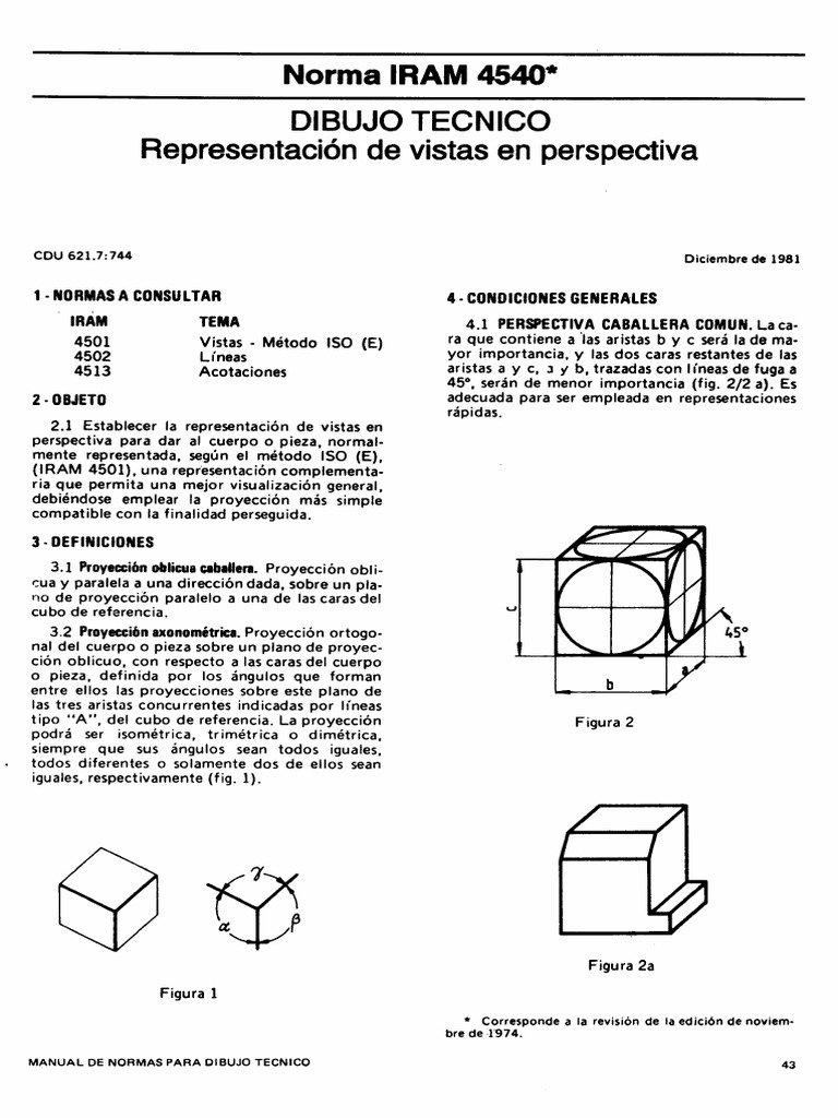 Normas Iram 4540 Perspectivas | PDF