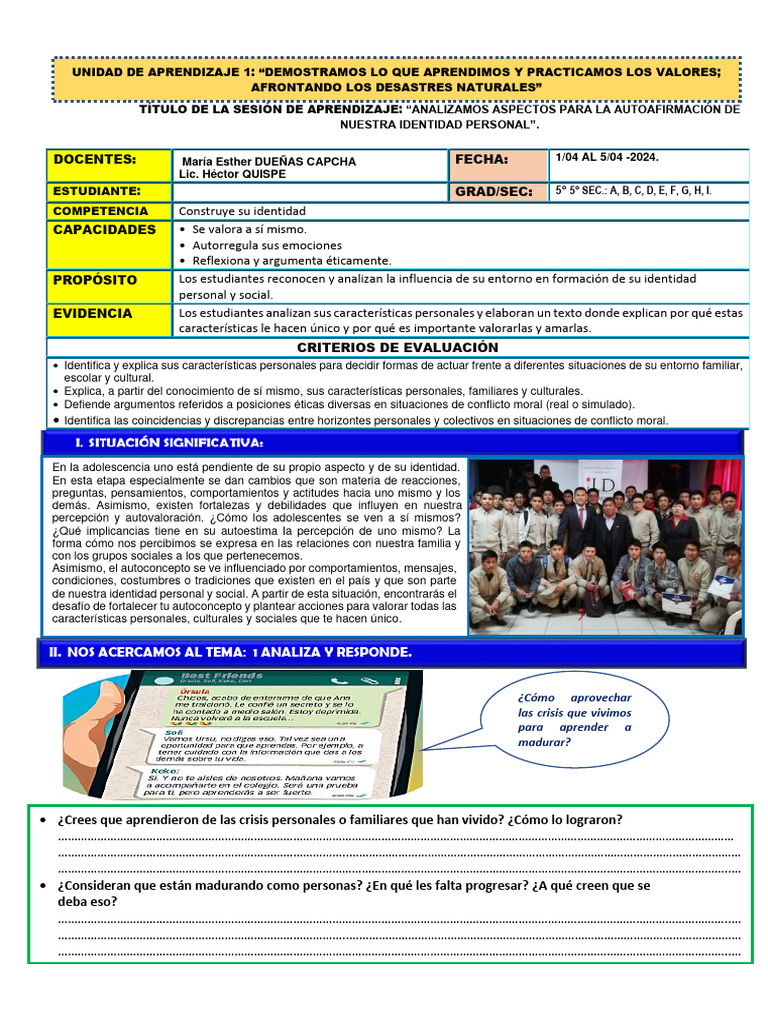 2024 DPCC SEMANA 3 - 5° DPCC (2) | PDF | Motivación | Motivacional