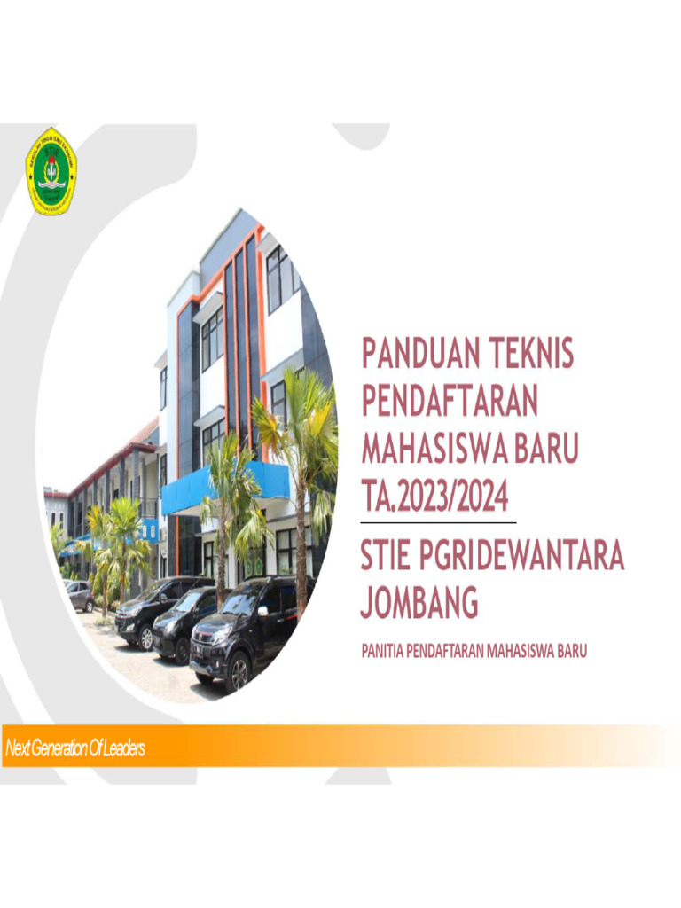 Alur Dan Panduan Pendaftaran Mahasiswa Baru 2023 Pdf