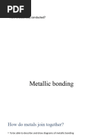 Metallic Bonding and Structure - Structures and Properties - GCSE ...