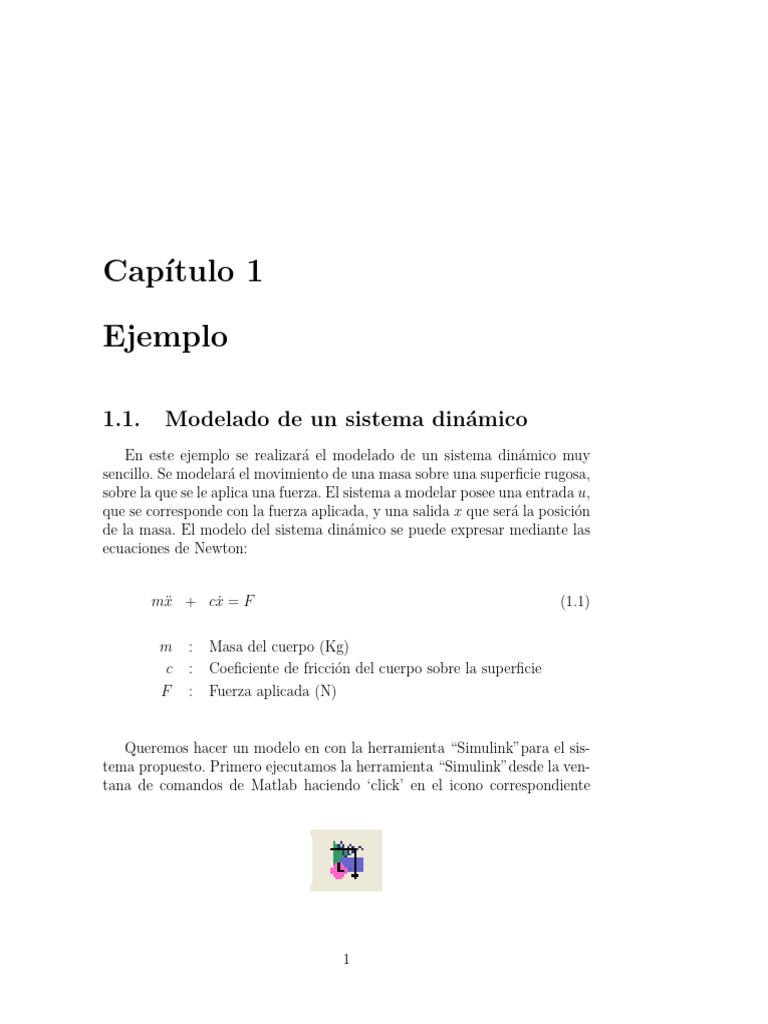 Práctica Matlab-Simulink 1 | PDF | Ventana (informática) | Ecuaciones