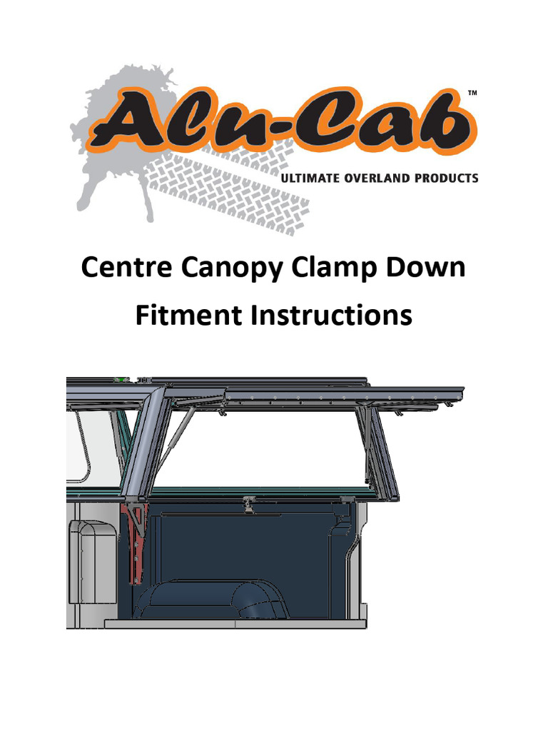 Canopy Clamp Installation Guide | PDF