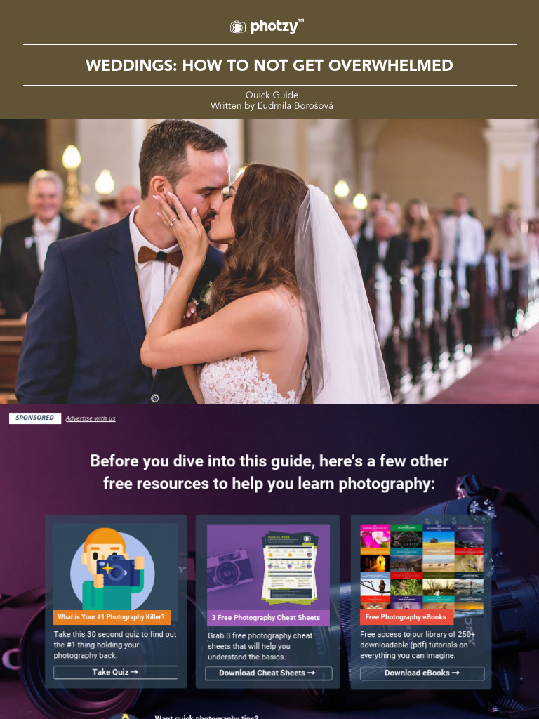 Weddings How+to+Not+Get+Overwhelmed | PDF | Camera